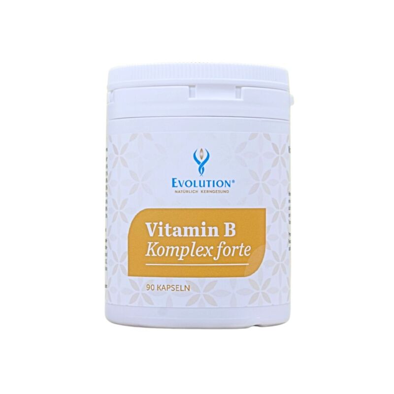 Complejo de vitamina B Forte, 90 cápsulas - YourPowerFoods.com
